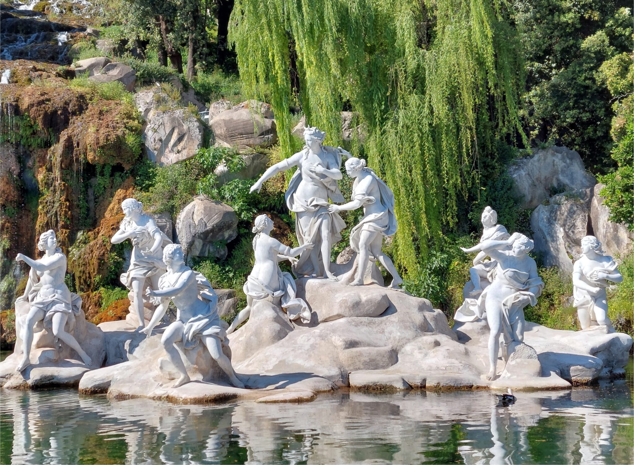 Gruppi scultorei della Fontana di Diana e Atteone - Reggia di Caserta